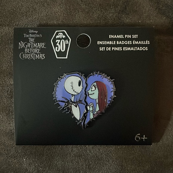 Loungefly | Jewelry | Loungefly The Nightmare Before Christmas Pin Set ...
